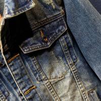 China Polyester 19% Daily Long Sleeve Vintage Color french workwear jacket wholesale Polyester 19% Urban Fashion Custom (JK522) for sale