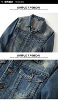 China Daily No Lining Youth Trend french workwear jacket wholesale Long Sleeve Polyester 19% Custom (JK522) for sale