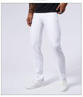 China Mid Waist White Daily Mid Waist wholesale skinny jeans mens Urban Fashion Regular Custom (MG109) for sale