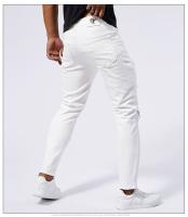 China White Washed Mid Waist wholesale skinny jeans mens Youth Trend Washed Other Custom (P396) for sale