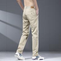 China Daily Mid Waist Khaki Grey mens pants wholesale Urban Fashion Regular Custom (P395) for sale