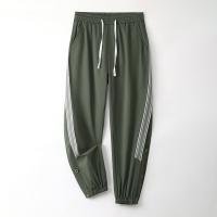 China Summer Straight Army Green jogger pants wholesale Urban Fashion Regular Custom (KU24110) for sale