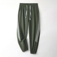 China Summer Straight Army Green jogger pants wholesale Urban Fashion Regular Custom (KU24110) for sale
