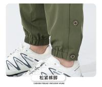 China Summer Straight Army Green jogger pants wholesale Urban Fashion Regular Custom (KU24110) for sale