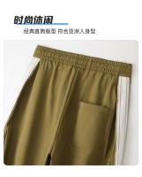 China Summer Straight Army Green jogger pants wholesale Urban Fashion Regular Custom (KU24110) for sale