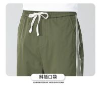 China Summer Straight Army Green jogger pants wholesale Urban Fashion Regular Custom (KU24110) for sale