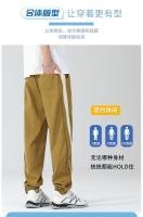 China Summer Straight Army Green jogger pants wholesale Urban Fashion Regular Custom (KU24110) for sale