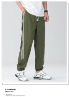 China Army Green Summer Straight Army Green jogger pants wholesale Urban Fashion Regular Custom (KU24110) for sale