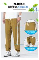 China Army Green Summer Straight Army Green jogger pants wholesale Urban Fashion Regular Custom (KU24110) for sale