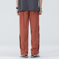 China Black Summer Straight wide leg track pants Urban Fashion Regular Custom (KU24103) for sale
