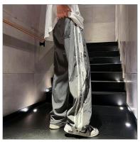 China Dark Green Light Grey Summer Straight Urban Fashion jogger pants wholesale Polyester 100% Dark Green Light Grey Custom (KU24108) for sale