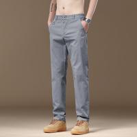China Khaki Grey Daily Mid Waist Khaki Grey mens pants wholesale Urban Fashion Regular Custom (P395) for sale