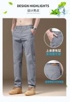 China Khaki Grey Daily Mid Waist Khaki Grey mens pants wholesale Urban Fashion Regular Custom (P395) for sale