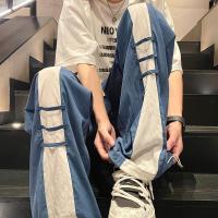 China Regular Summer Straight Urban Fashion wide leg track pants Regular Custom (KU24106) for sale