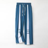 China Regular Summer Straight Urban Fashion wide leg track pants Regular Custom (KU24106) for sale