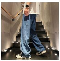 China Regular Summer Straight Urban Fashion wide leg track pants Regular Custom (KU24106) for sale
