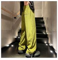 China Regular Summer Straight Urban Fashion wide leg track pants Regular Custom (KU24106) for sale
