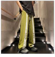 China Regular Summer Straight Urban Fashion wide leg track pants Regular Custom (KU24106) for sale
