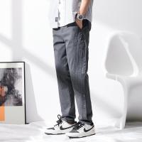 China Mid Waist Daily Mid Waist Khaki Grey mens pants wholesale Youth Trend Autumn 2025 Custom (HY633) for sale