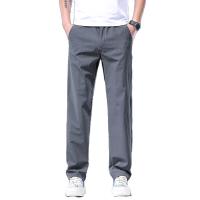 China Daily Mid Waist Youth Trend mens pants wholesale Spring/Summer Khaki Dark Grey Custom (P390) for sale