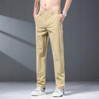 China Daily Mid Waist Youth Trend mens pants wholesale Spring/Summer Khaki Dark Grey Custom (P390) for sale