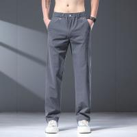 China Daily Mid Waist Youth Trend mens pants wholesale Spring/Summer Khaki Dark Grey Custom (P390) for sale