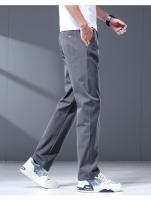 China Daily Mid Waist Youth Trend mens pants wholesale Spring/Summer Khaki Dark Grey Custom (P390) for sale