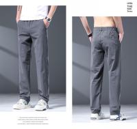 China Daily Mid Waist Youth Trend mens pants wholesale Spring/Summer Khaki Dark Grey Custom (P390) for sale