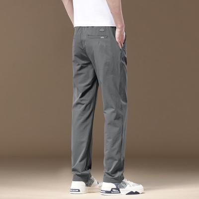China Khaki Dark Grey Daily Mid Waist Youth Trend mens pants wholesale Spring/Summer Khaki Dark Grey Custom (P390) for sale