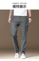 China Khaki Dark Grey Daily Mid Waist Youth Trend mens pants wholesale Spring/Summer Khaki Dark Grey Custom (P390) for sale