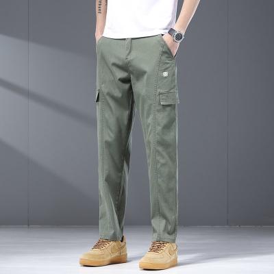 China Army Green Grey Daily Summer Mid Waist mens pants wholesale Youth Trend Army Green Grey Custom (HY630) for sale