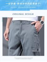 China Army Green Grey Daily Summer Mid Waist mens pants wholesale Youth Trend Army Green Grey Custom (HY630) for sale