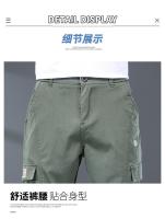 China Army Green Grey Daily Summer Mid Waist mens pants wholesale Youth Trend Army Green Grey Custom (HY630) for sale
