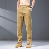 China Regular Daily Mid Waist Khaki Grey mens pants wholesale Youth Trend Autumn 2025 Custom (HY633) for sale