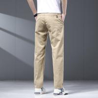 China Mid Waist Daily Mid Waist Youth Trend mens pants wholesale Spring/Summer Grey Khaki Black Custom (P392) for sale