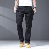China Mid Waist Daily Mid Waist Youth Trend mens pants wholesale Spring/Summer Grey Khaki Black Custom (P392) for sale