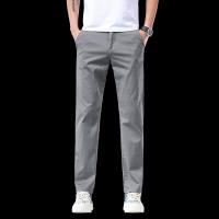 China Mid Waist Daily Mid Waist Youth Trend mens pants wholesale Spring/Summer Grey Khaki Black Custom (P392) for sale