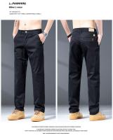 China Mid Waist Daily Mid Waist Youth Trend mens pants wholesale Spring/Summer Grey Khaki Black Custom (P392) for sale