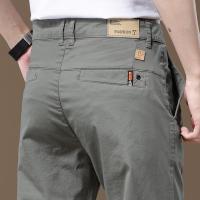 China Grey Khaki Black Daily Mid Waist Youth Trend mens pants wholesale Spring/Summer Grey Khaki Black Custom (P392) for sale