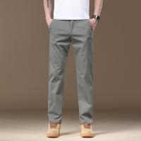 China Grey Khaki Black Daily Mid Waist Youth Trend mens pants wholesale Spring/Summer Grey Khaki Black Custom (P392) for sale