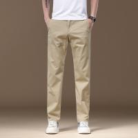 China Grey Khaki Black Daily Mid Waist Youth Trend mens pants wholesale Spring/Summer Grey Khaki Black Custom (P392) for sale