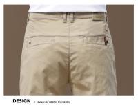 China Grey Khaki Black Daily Mid Waist Youth Trend mens pants wholesale Spring/Summer Grey Khaki Black Custom (P392) for sale