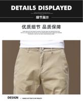 China Grey Khaki Black Daily Mid Waist Youth Trend mens pants wholesale Spring/Summer Grey Khaki Black Custom (P392) for sale