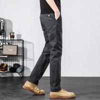 China Grey Khaki Daily Mid Waist Grey Khaki mens pants wholesale Youth Trend Regular Custom (P376) for sale