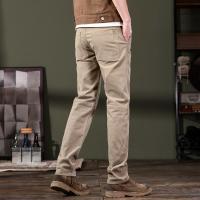 China Daily Mid Waist Grey Khaki dress pants wholesale price Youth Trend Regular Custom (376) for sale