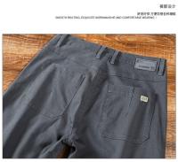 China Daily Mid Waist Urban Fashion jogger pants wholesale Khaki Dark Grey Regular Custom (HY605) for sale