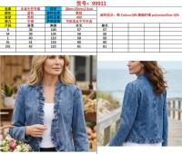 China Blue Outdoor Long Sleeve wholesale denim jackets suppliers Autumn 2026 Regular Custom (99911) for sale