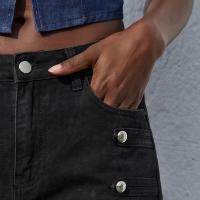 China Black Cotton Outdoor wholesale denim jeans for High Waist Autumn 2026 Custom (929-2) for sale