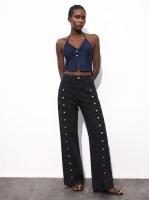 China Black Cotton Outdoor wholesale denim jeans for High Waist Autumn 2026 Custom (929-2) for sale