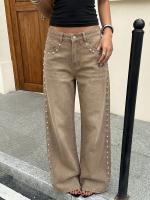 China Cotton Washed Casual wholesale denim jeans for High Waist Autumn 2026 Custom (921) for sale